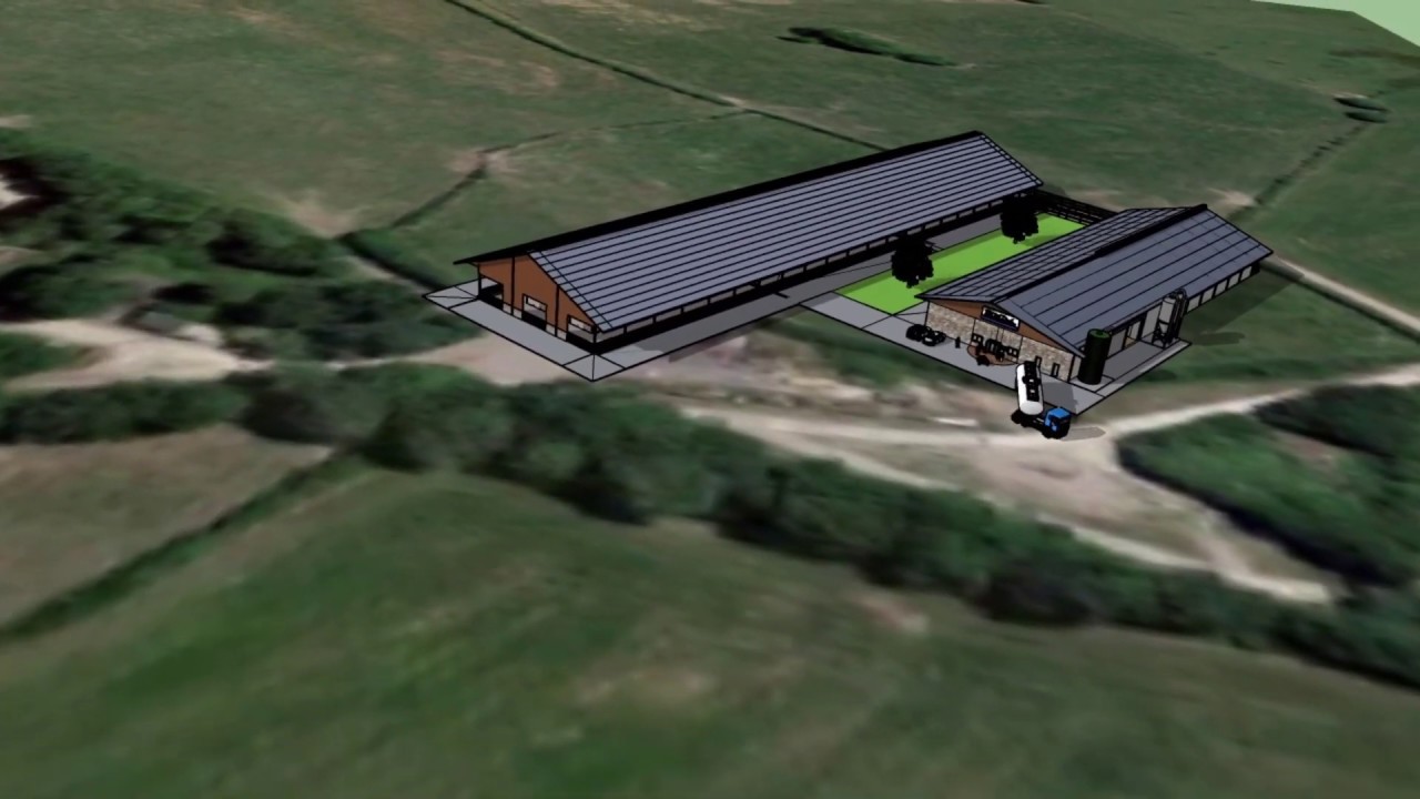 Beckside Farm - 3D visualisation of plans - YouTube