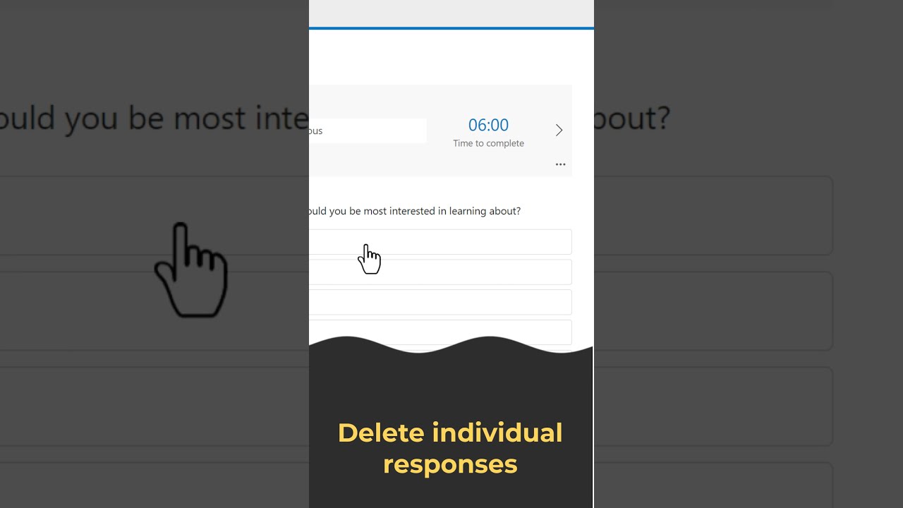 How To Delete A Microsoft Forms Response YouTube How To Delete A Microsoft Forms Response YouTube