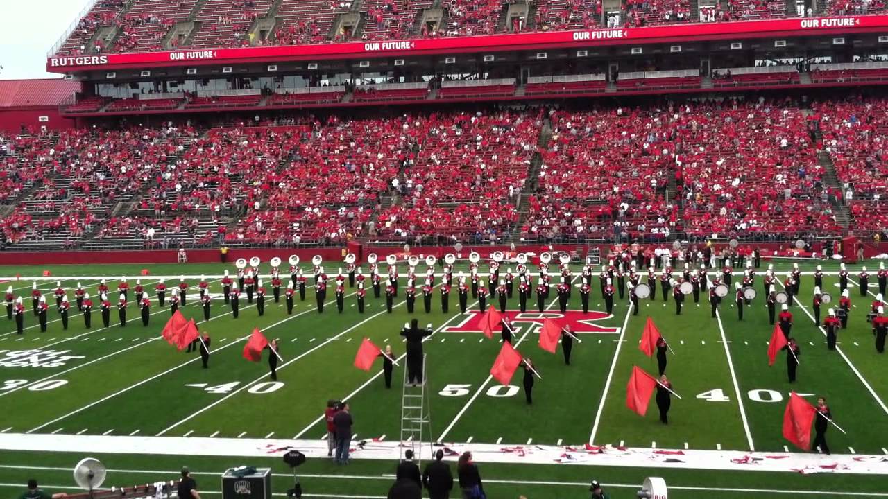 Rutgers Color Guard -"Queen" Halftime Show 9-24-2011 - YouTube