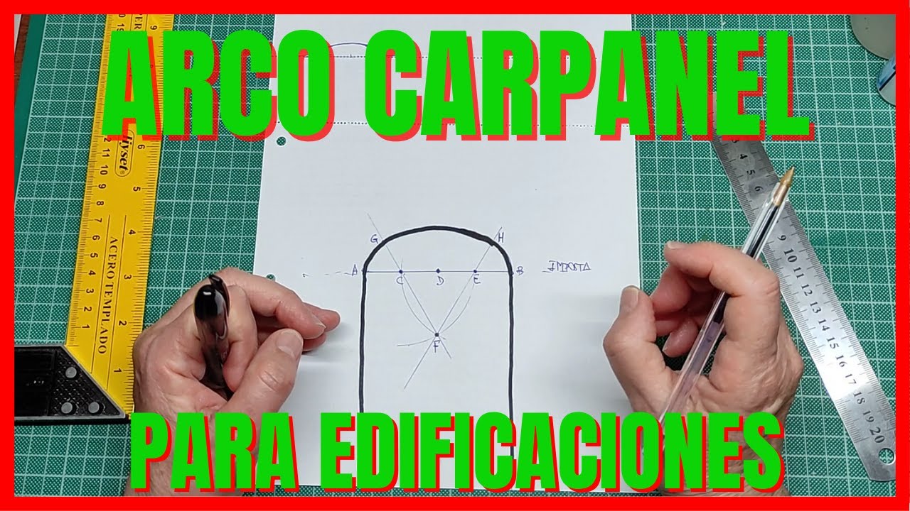 Como hacer el Arco Carpanel para edificaciones - YouTube