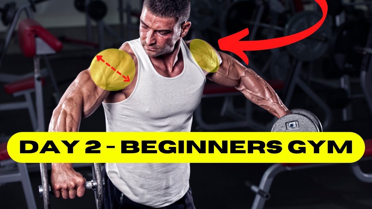 The PERFECT Shoulder and Leg Workout | Day 2 Beginners GYM Workout Plan ...