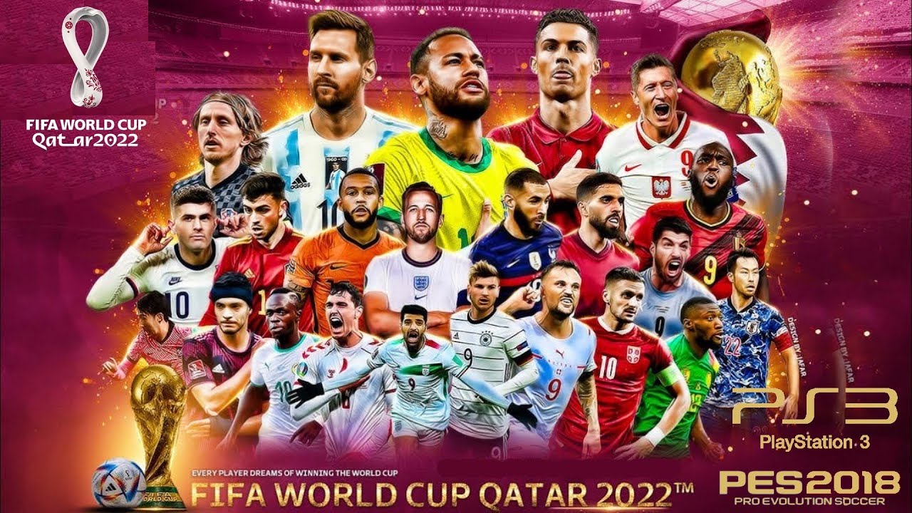 Kits Mundial Qatar 2022 Para PES 2018 PS3 - YouTube