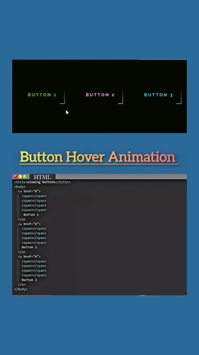 Reflection Animate buttons #css #reflection #buttons - YouTube