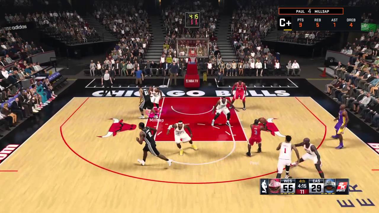 2k15 Nasty block with a poor results - YouTube