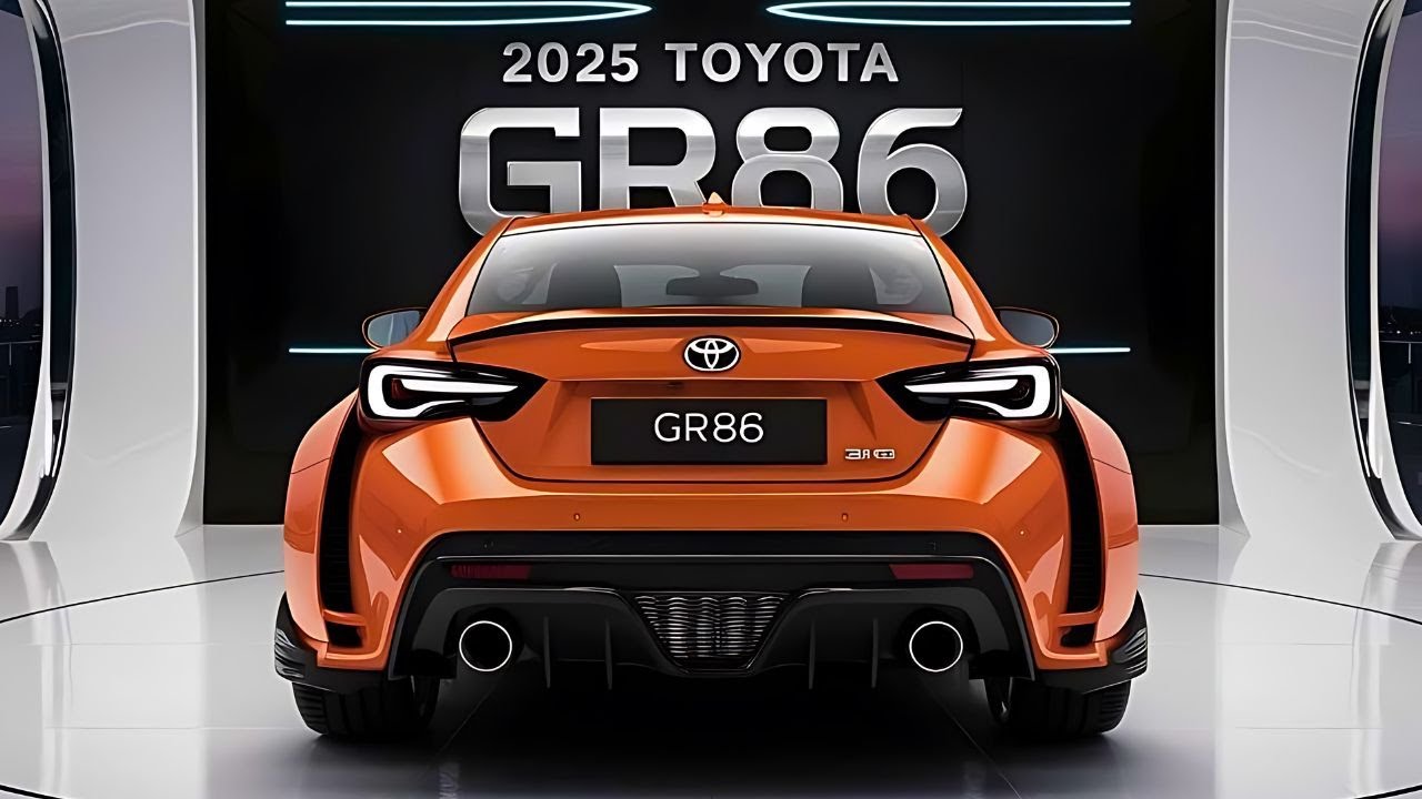 NEW 2025 Toyota GR86 Sports Car Officially Revealed - FIRST LOOK! - YouTube