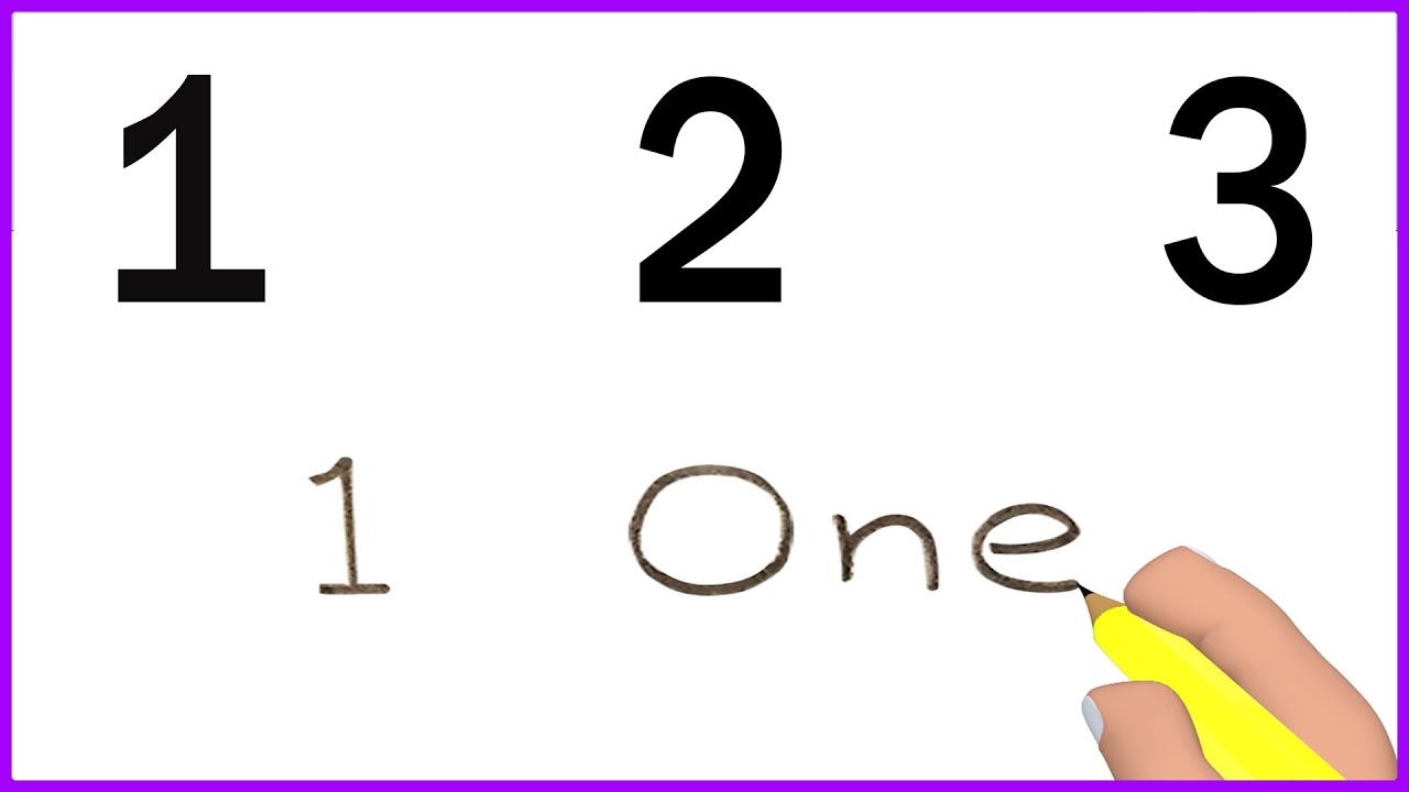 123 Number Names | 1234 Number Names Videos for Babies and Kids | Count ...