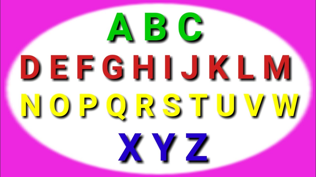 ABC Alphabet for Kids | A to Z Alphabets | ABCD | Learning for Lkg Ukg ...