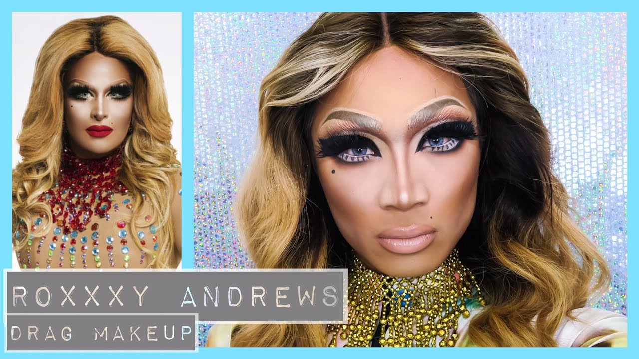 Roxxxy Andrews All Stars Drag Race Makeup Marc Zapanta - YouTube