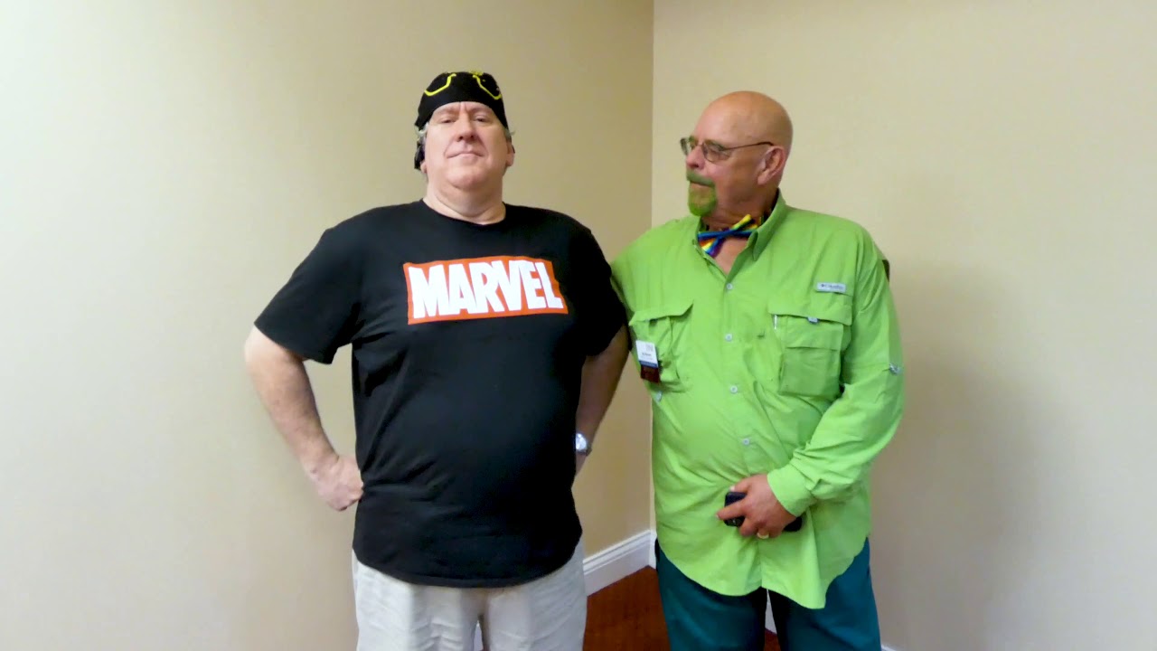John Mouser Aka: Tim Crowe Halloween BNI Presentation - YouTube