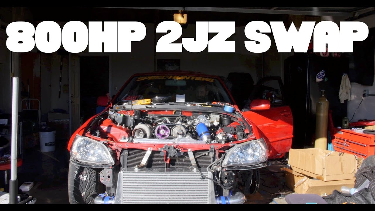 "4 DOOR SUPRA" SWAP: A 800hp 2JZ Build - YouTube