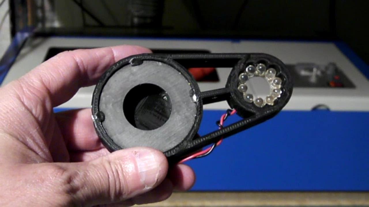 LED Ring - Laser Position Indicator - YouTube