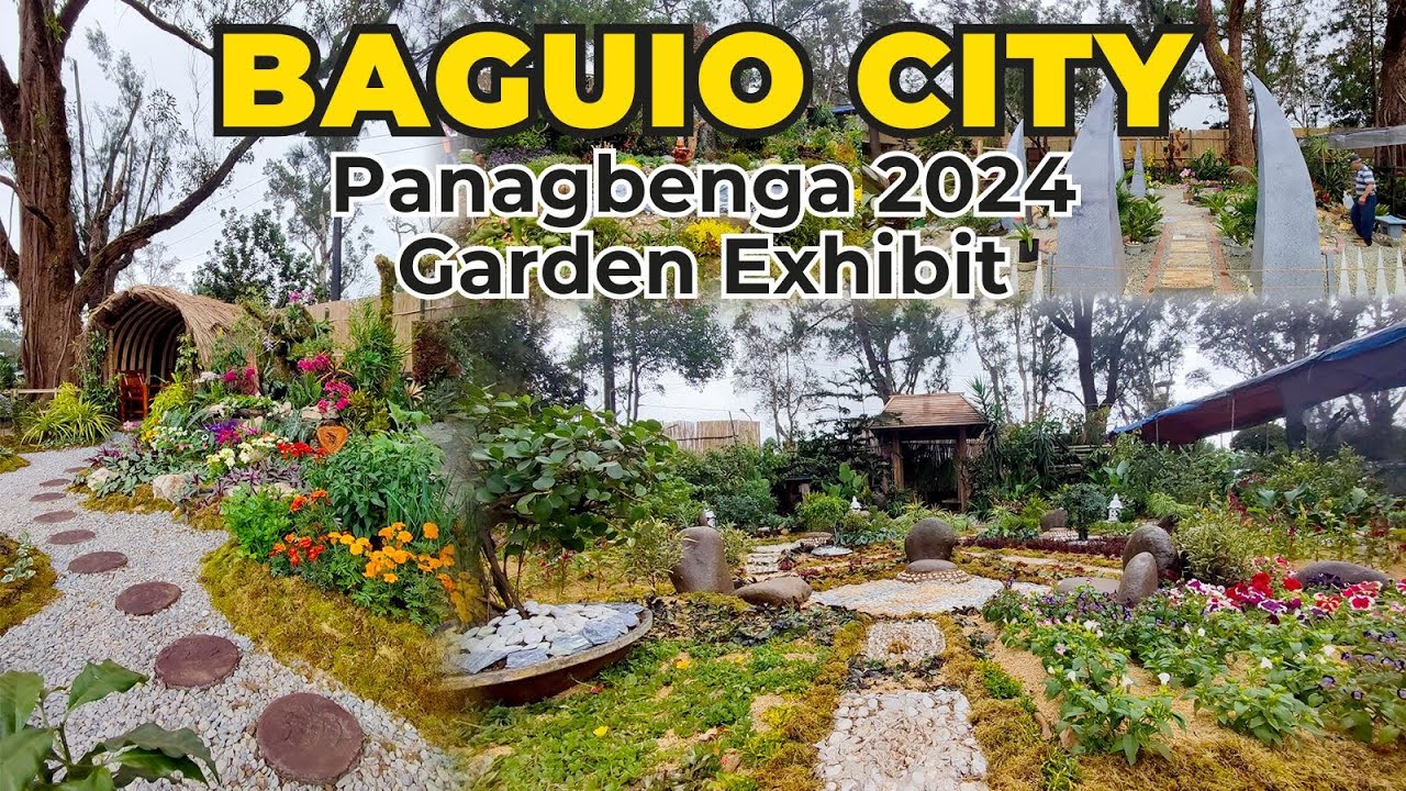 Panagbenga 2024 Baguio Flower Festival Garden Exhibit - YouTube