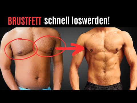 Die 3 besten Übungen, um Brustfett schnell loszuwerden!