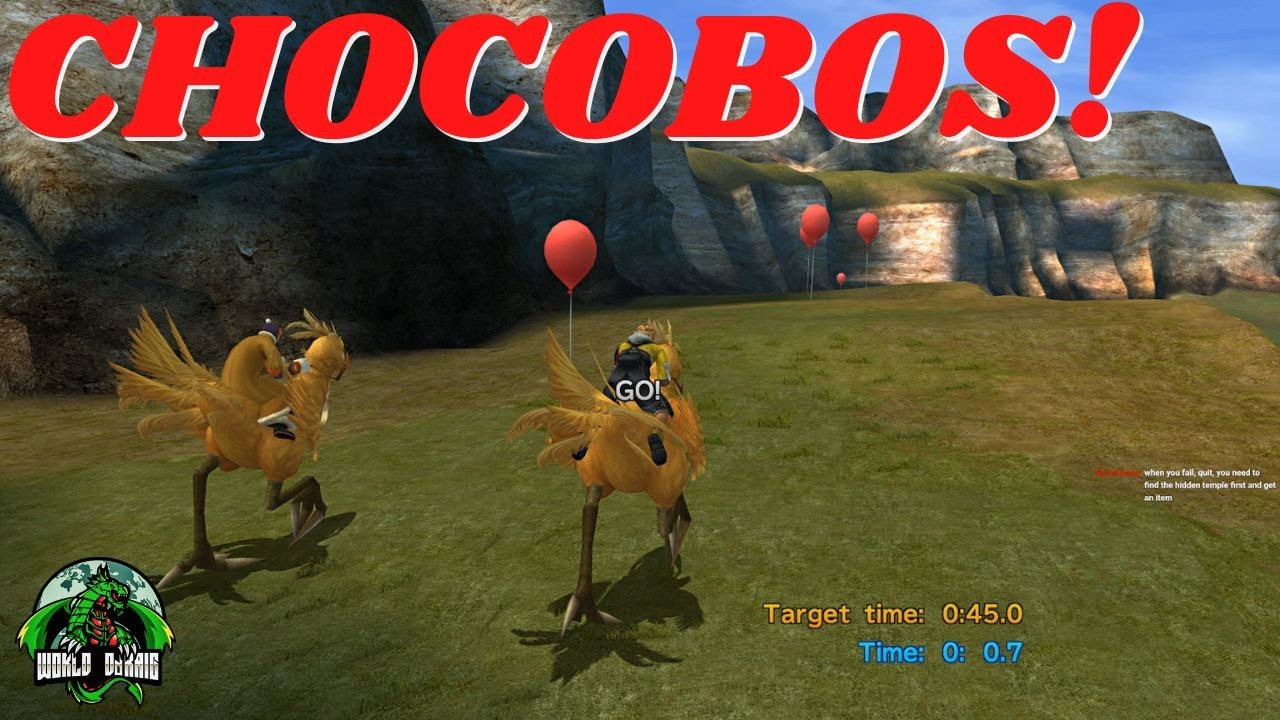 Chocobo Racing - Let's Play - Final Fantasy X - Nostalgia - EP27 - YouTube
