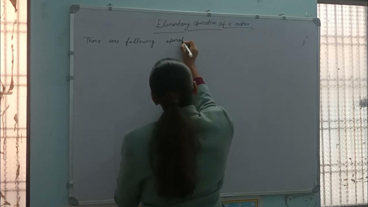 LT grade tgt pgt mathematics (matrix) lecture-35 - YouTube