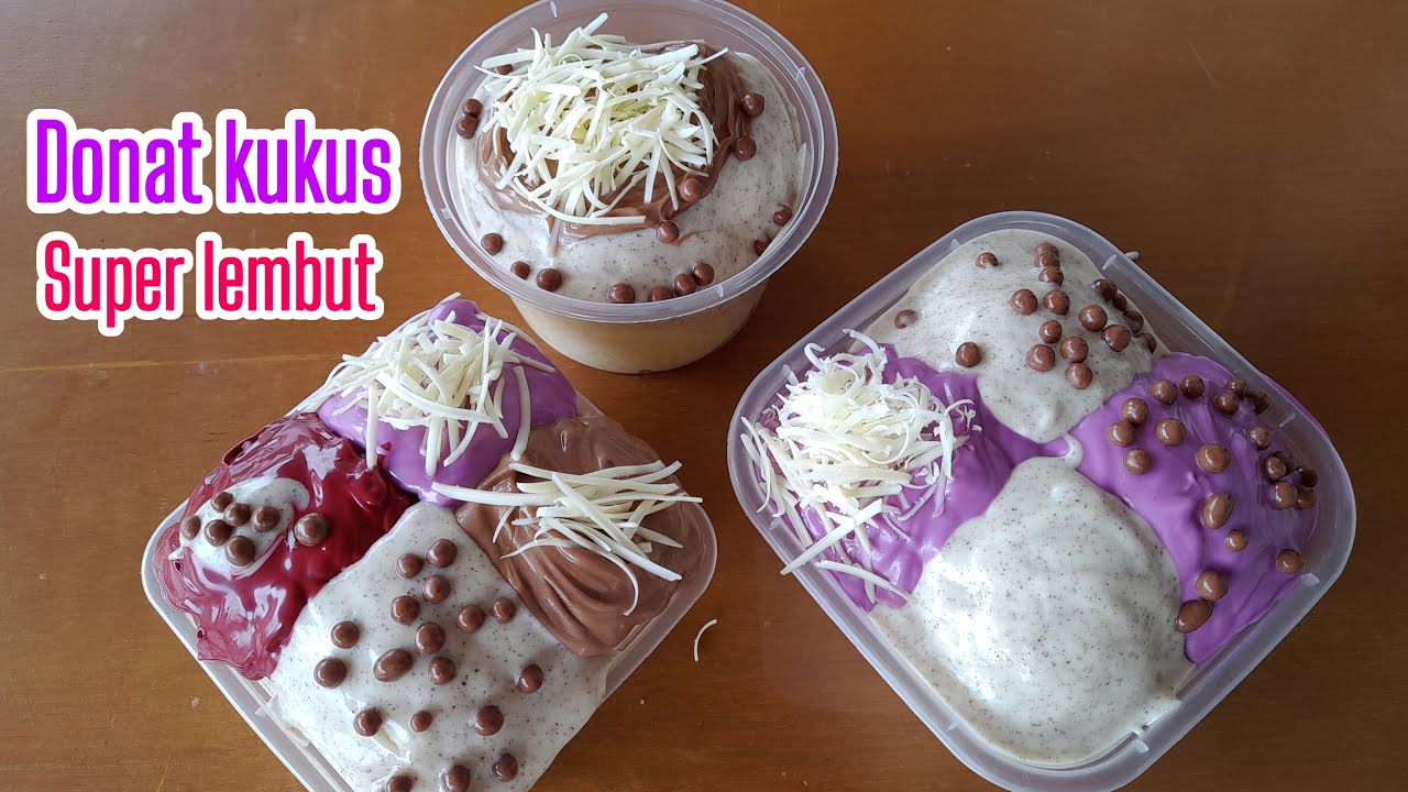 RESEP DONAT KUKUS LUMER, ANTI GAGAL - YouTube