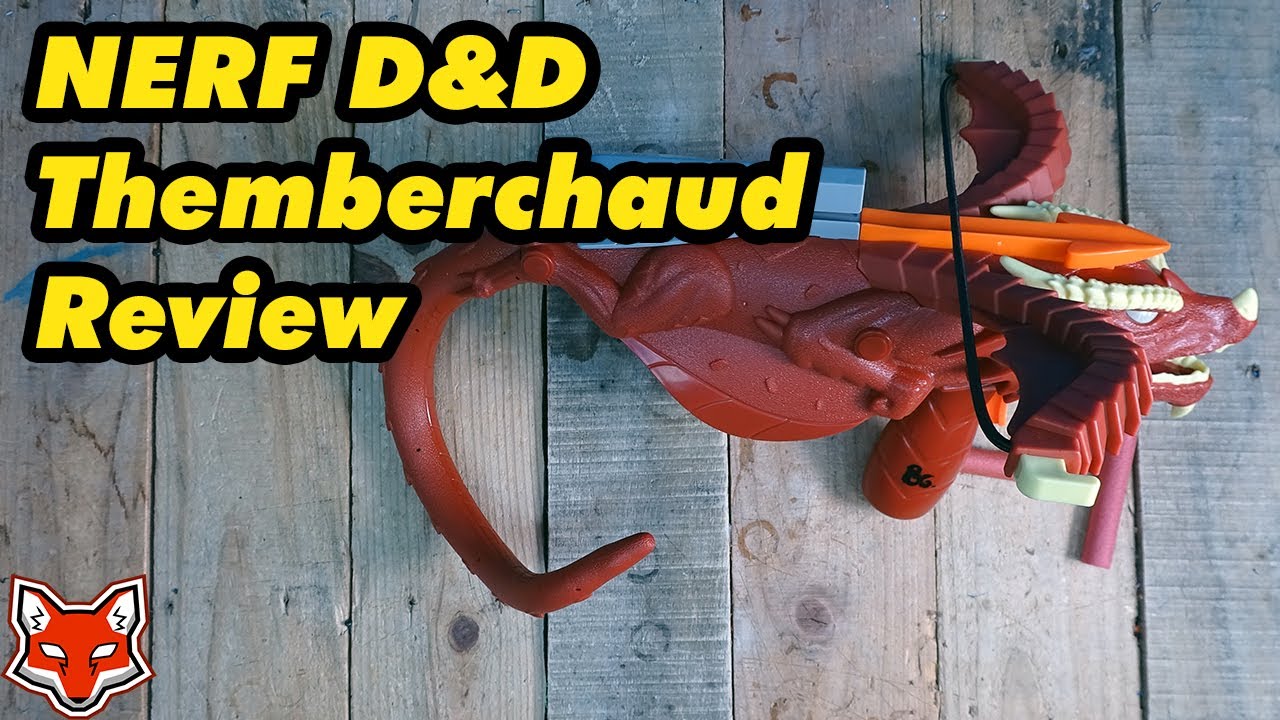 [REVIEW] - Nerf Dungeons & Dragons Themberchaud Quick Look - YouTube