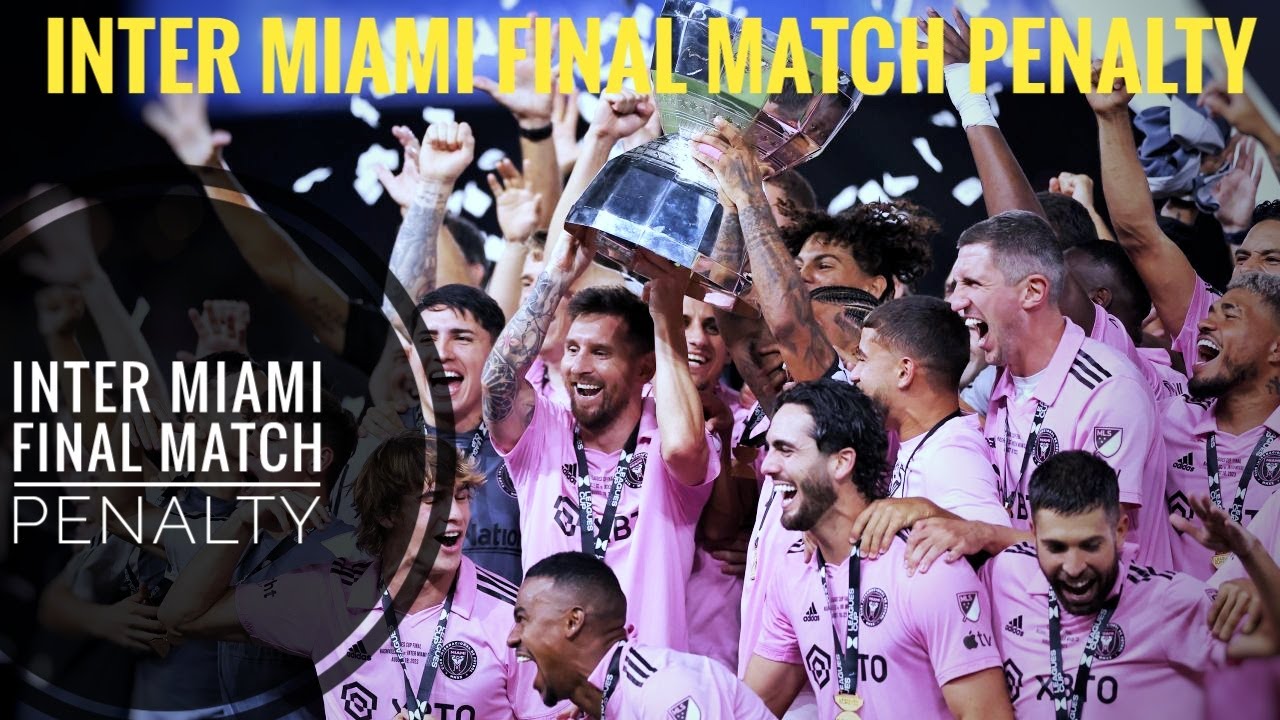 "PENALTY" Inter Miami final match Penalty 2023 - YouTube