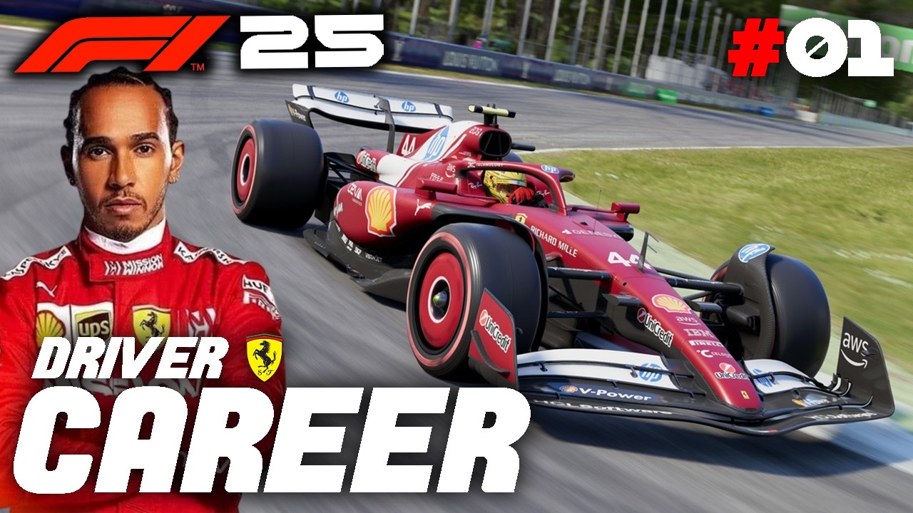 DRAMA ON DEBUT! F1 25 Lewis Hamilton Career | Round 1 Australian GP ...