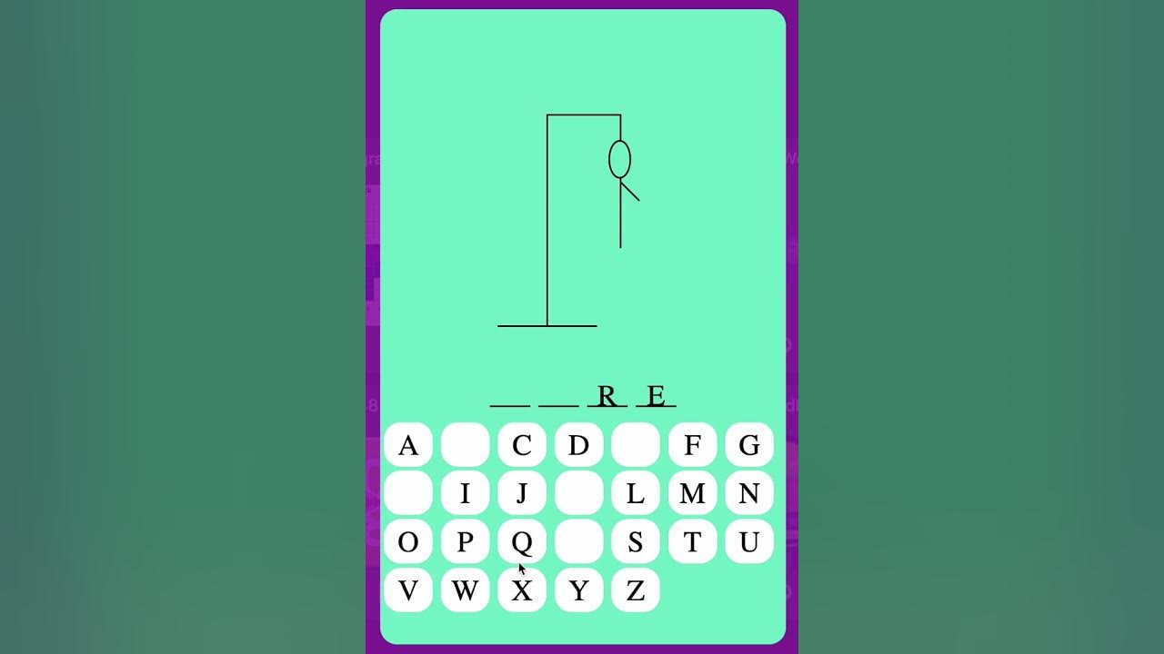 Hangman - TypeScript - YouTube