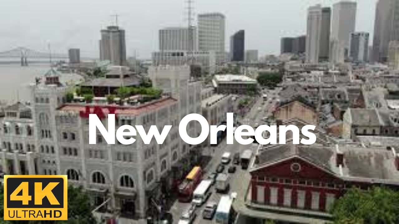 New Orleans 4k, USA 🇺🇸 | Louisiana, Drone Footage - YouTube