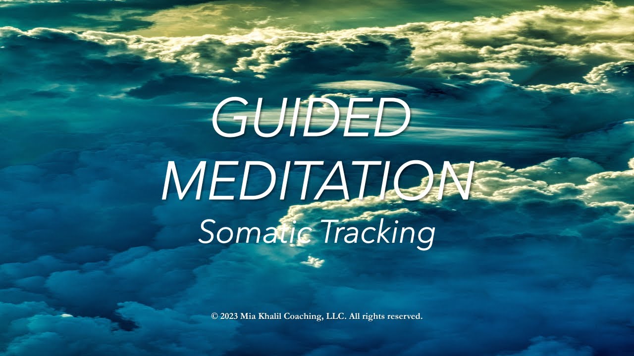 13-minute Guided Somatic Tracking for Healing Chronic Pain and ...