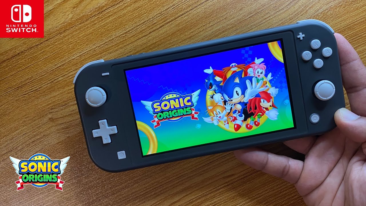 Sonic Origins Nintendo Switch Lite Gameplay - YouTube