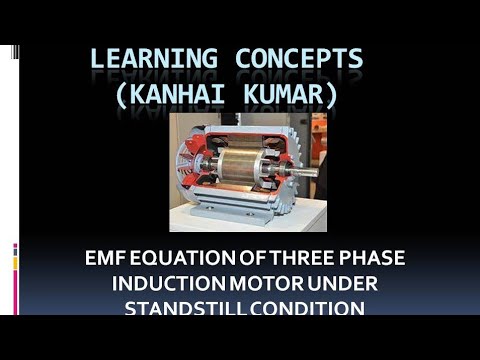 ROTOR EMF CURRENT AND POWER FACTOR OF THREE PHASE INDUCTION MOTOR |EMF ...