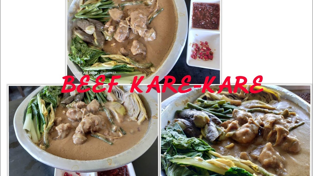 Beef Kare-Kare (w/ peanut butter) - YouTube
