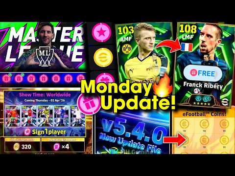 What Is Coming On Tomorrow Monday And Next Thursday In eFootball 2026 | Free Epic, Monday Update