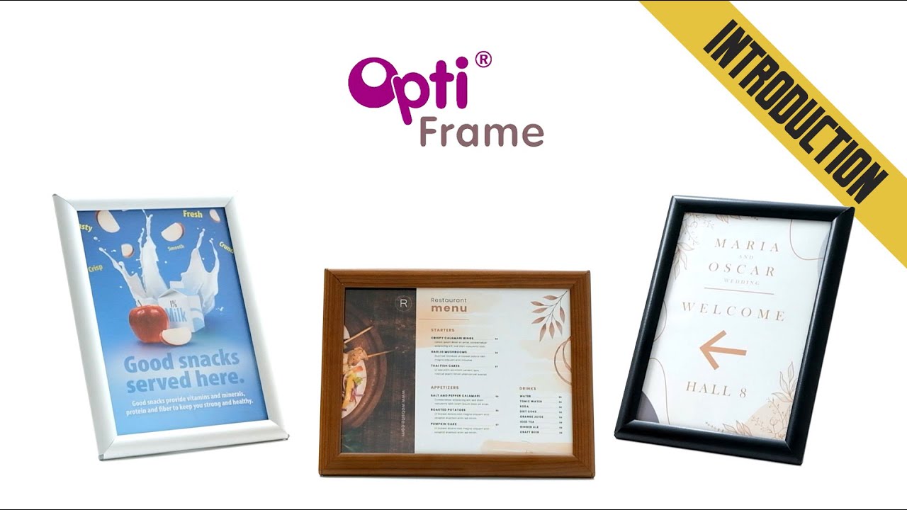 Opti Frame 25mm Introduction - YouTube