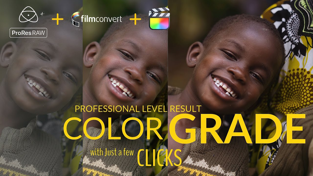 Professional Level Color Grade with just a few clicks. - YouTube