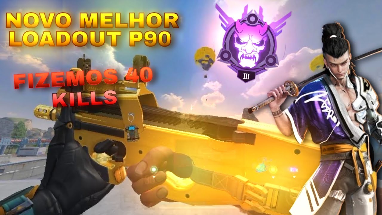 BLOOD STRIKE *NOVO META* MELHOR LOADOUT P90 *MUITO FORTE* - YouTube