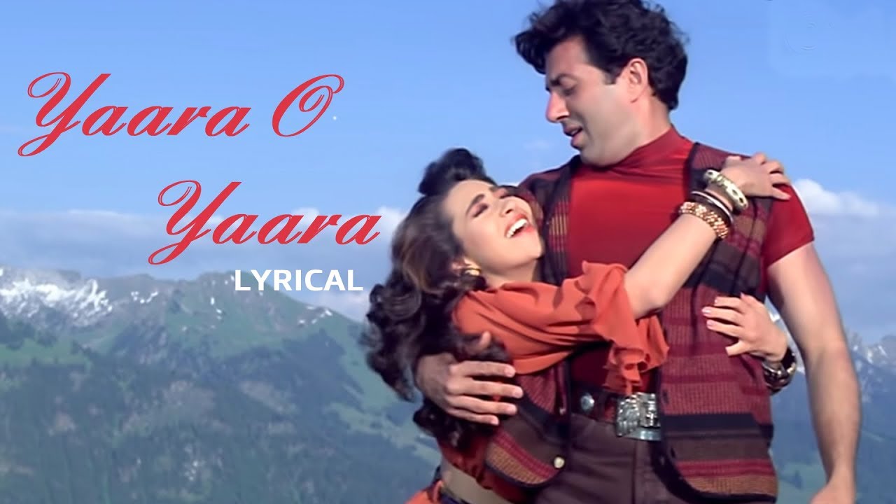 Yaara O Yaara Milna Hamara - Lyrical | Jeet | Sunny Deol, Karisma | 90 ...