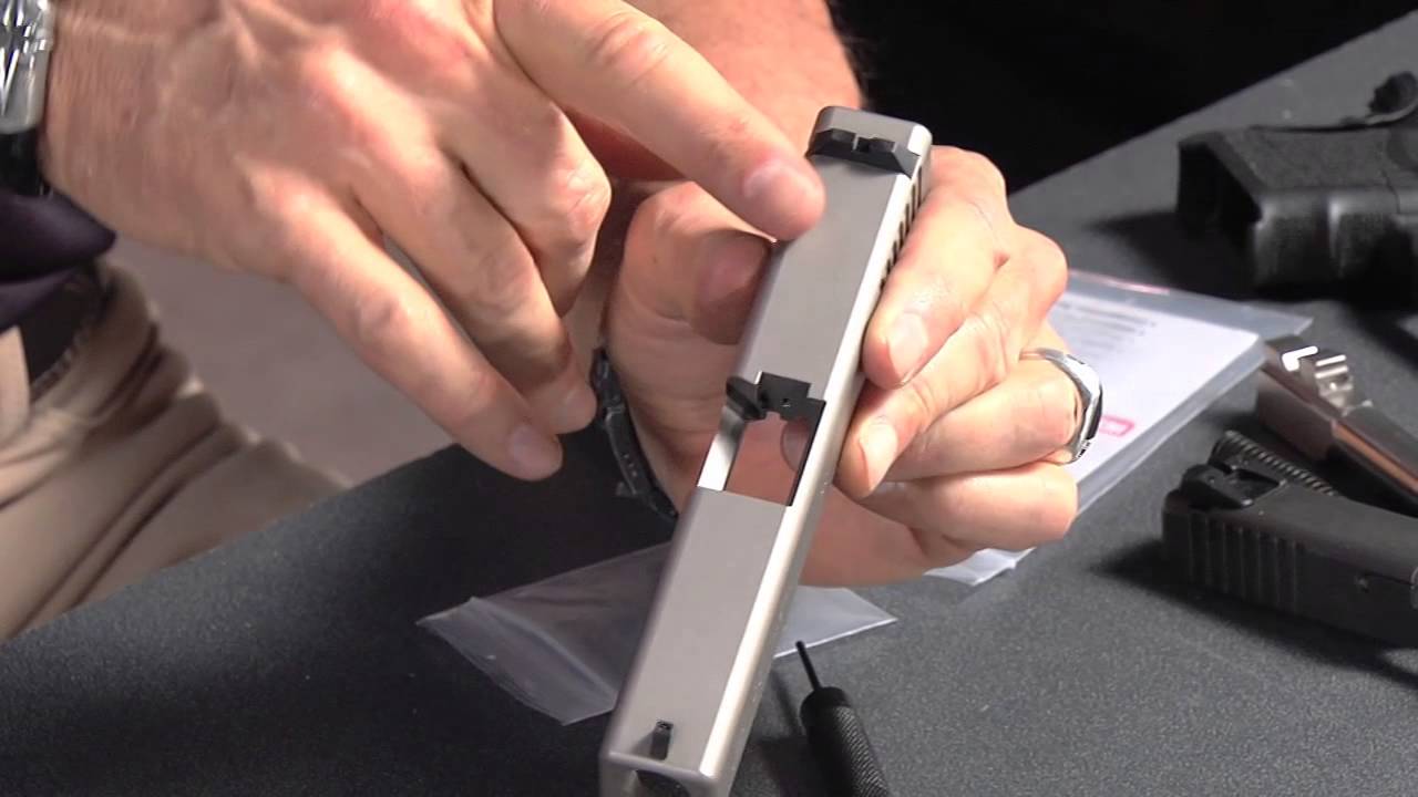 Glock Sight Systems - Part 2 - Installation - YouTube