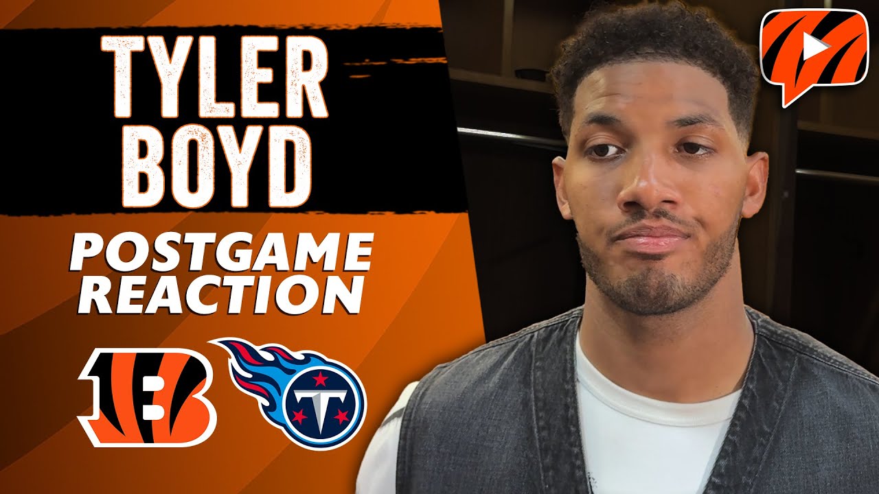 Bengals WR Tyler Boyd on Offense Struggles and What's Lacking This ...