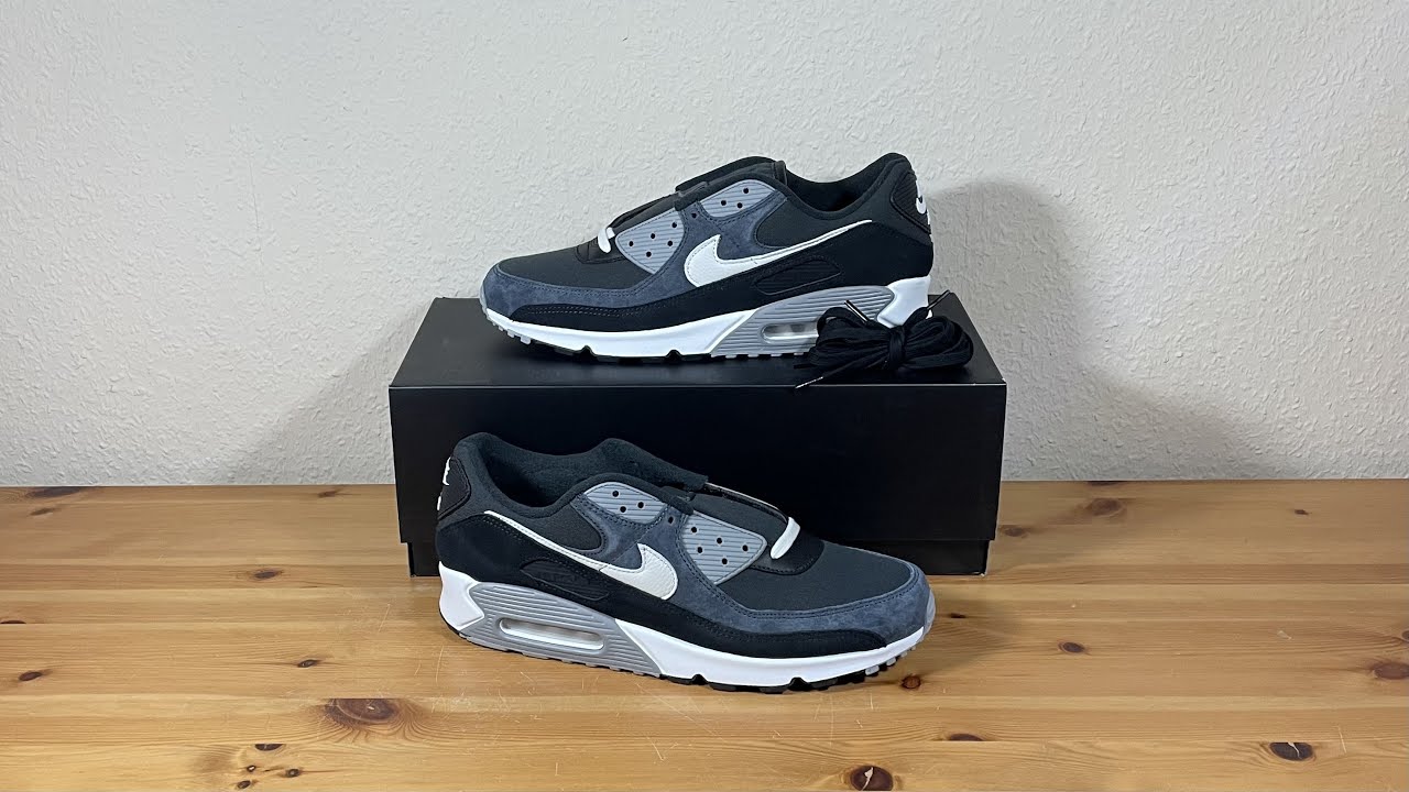 Nike Air Max 90 Premium Off Noir DA1641-003 - YouTube