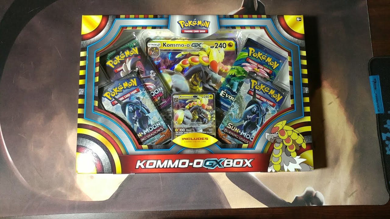 NEW! Kommo-o GX Box - YouTube