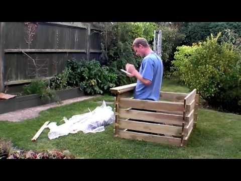 Compost Bin - time lapse - YouTube