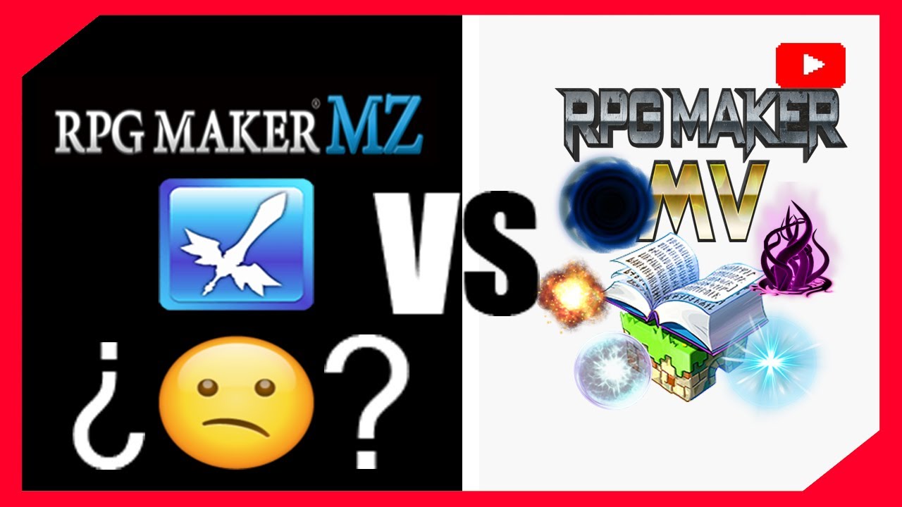 🔵 RPG Maker MZ VS 🟡 RPG Maker MV - Animaciones - YouTube