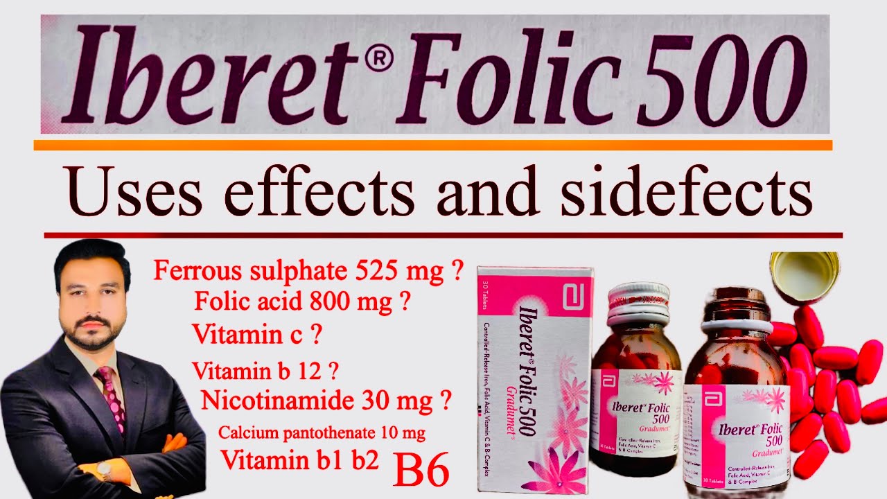 How to use multivitamins tablets iberet folic 500 gradumet | medicine ...