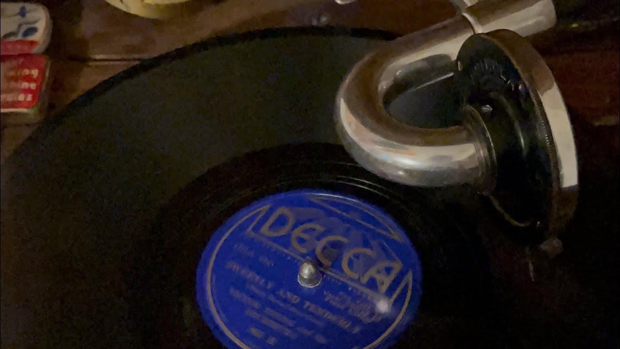 Victrola 4 Reproducer (ALL BRASS) Rebuilt and Playing - YouTube