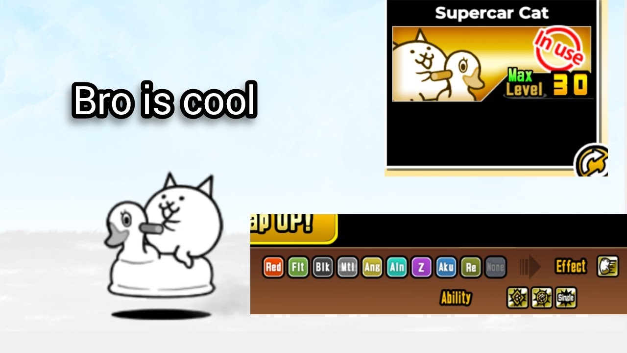 Supercar Cat (unofficial) Review! | The Battle Cats - YouTube