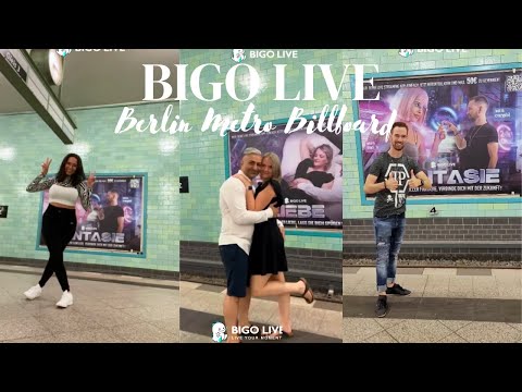 BIGO LIVE Germany - 👀 Find BIGO billboards in Berlin’s metro station 🚇