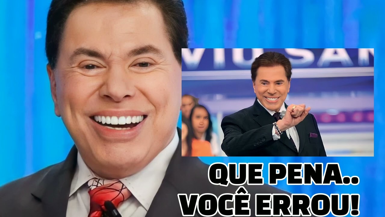 [EFEITO SONORO] QUE PENA..,VOCÊ ERROU! SILVIO SANTOS - YouTube