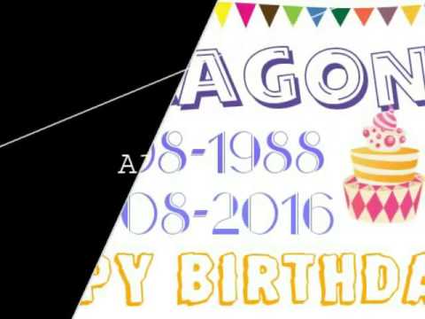 Happy Birthday G-DRAGON 2016 - YouTube
