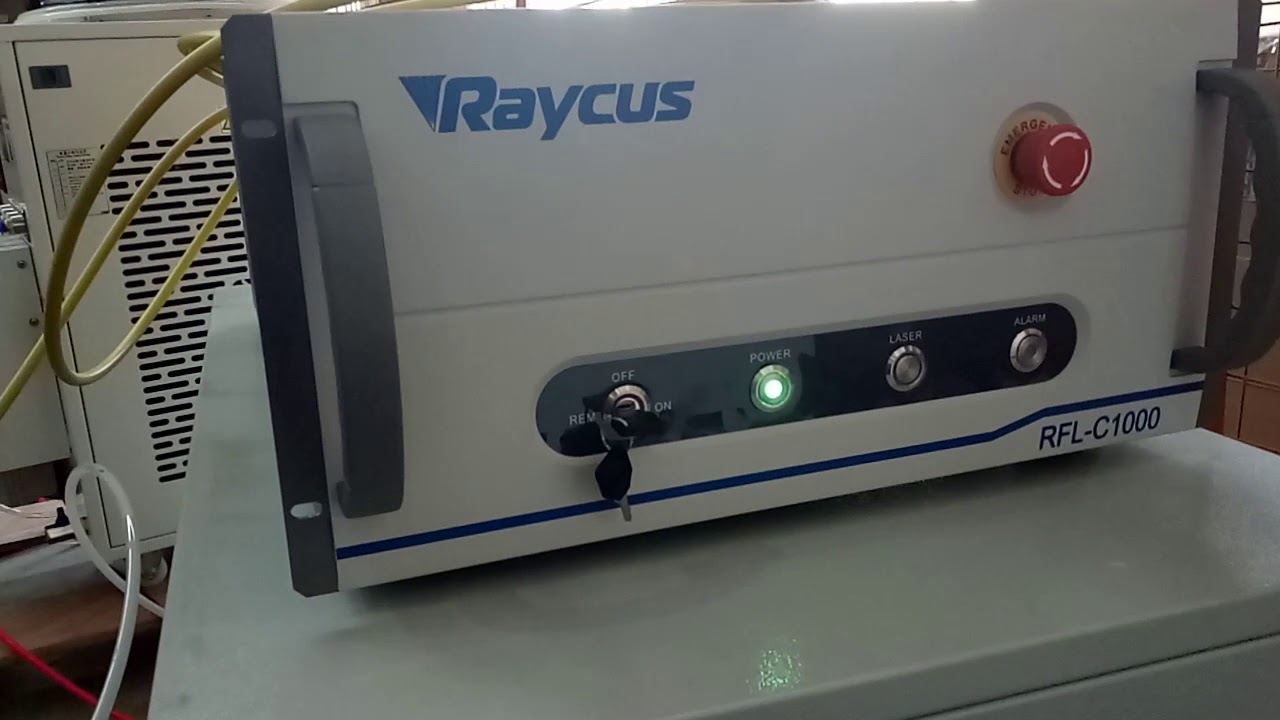 How to run Raycus fiber laser source on Suda fiber laser machine - YouTube