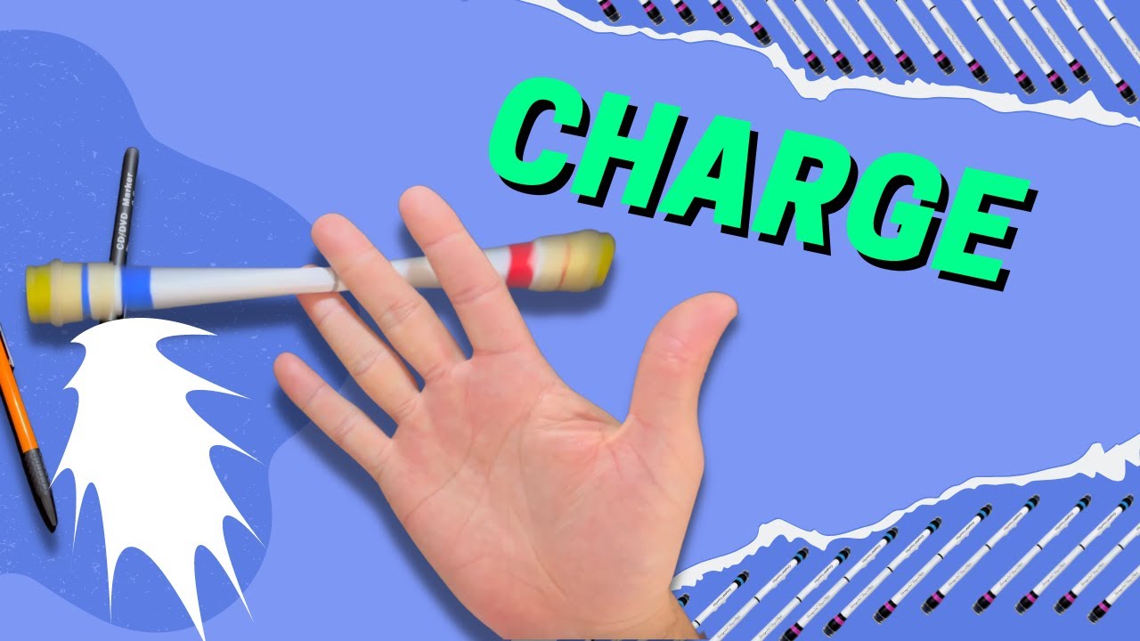 Charge Tutorial | Pen Spinning Fundamental Trick 2! | 4K 60FPS - YouTube