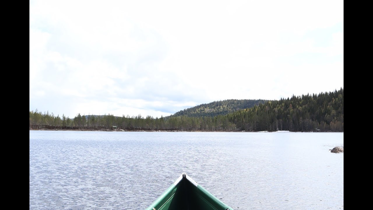 Canoe Camping - A Solo Trip with Rain and Wind! - YouTube