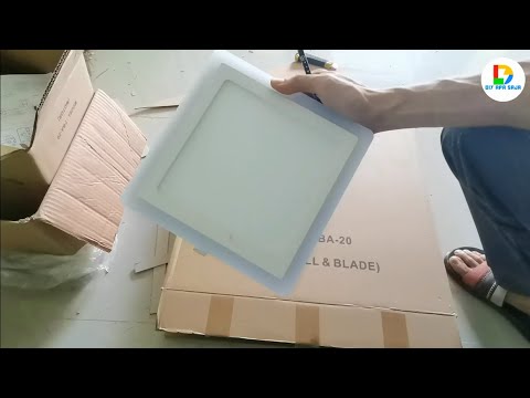 TIPS LAMPU DOWNLIGHT PETAK - BUAT PENANDA DAN TEBUK SILING 4X4 4X2 ...